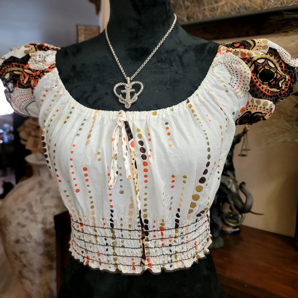 Tops | Vintage Hottie Super Adorable Top Size S | Poshmark